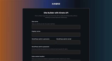How To Create A Wordpress Site With Kinsta Api Kinsta®