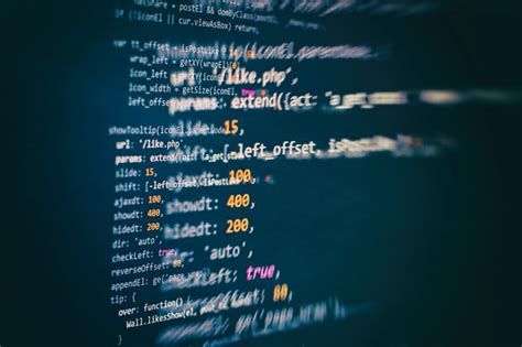 Premium Photo Developer Programming Code Abstract Computer Script