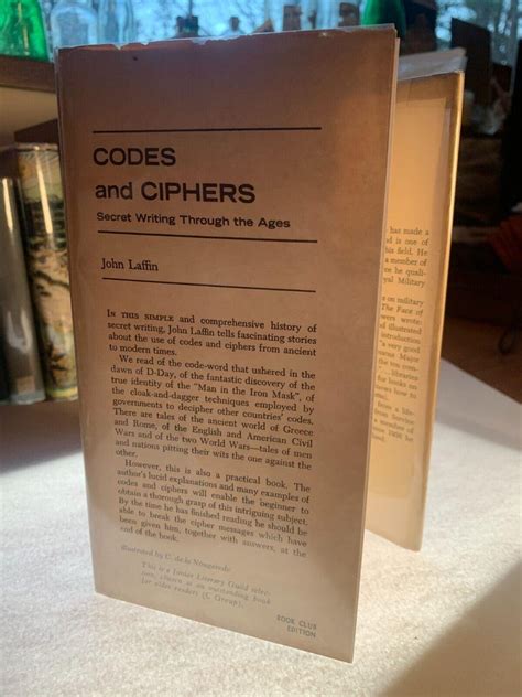 Codes And Ciphers Secret Writing Through The Ages Laffin 1964 Etsy