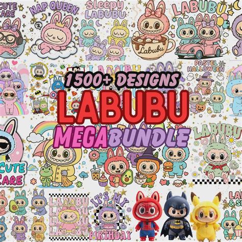 Cute Labubu Decals Etsy Uk