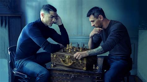 Messi And Ronaldo Chess Wallpaper IXpap