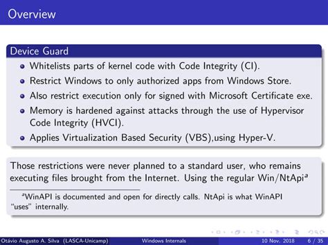 Windows Internals Fuzzing Hijacking And Weaponizing Kernel Objects Ppt