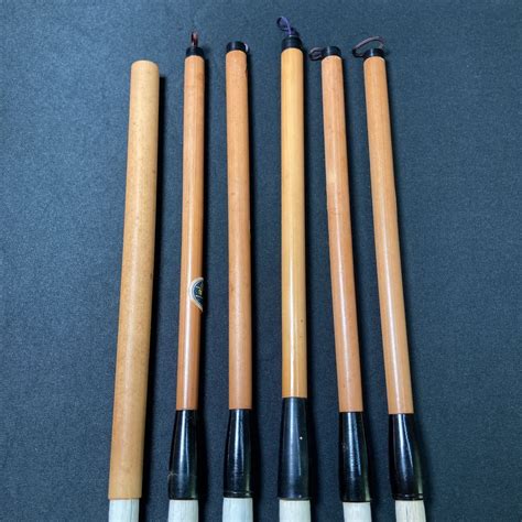 筆 Zy1928 6本 白 松風大 和風 月の浦筆 文正堂 暖心 古堂 賞 墨宝会 三蔵筆 清和堂 菊谷製 他 書道具 文房具 総重量：68
