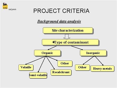 Project Criteria And Remedial Technology Selection For Sustainable