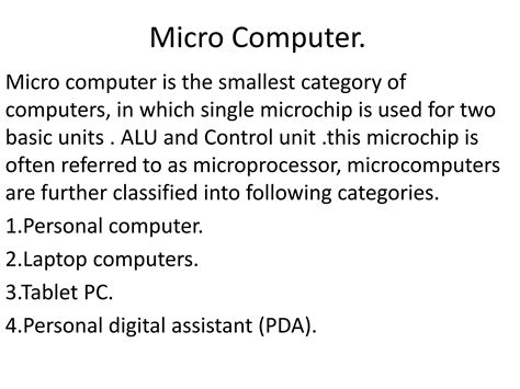 Lecture 2 Introduction To Computer Ppt