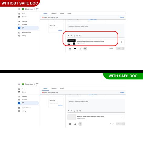 Disable Link Preview In Docs Slides And Drawings Xfanatical