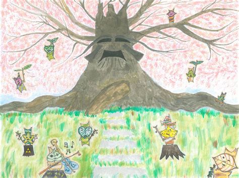 Koroks And Great Deku Tree Botw Fanart By Bubble171290 On Deviantart