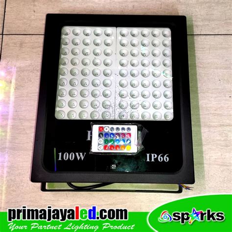 Lampu Tembak Led Watt Rgb Outdoor Prima Jaya Led