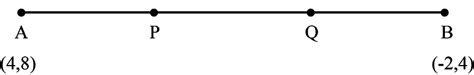 Find Coordinates Of The Point Of Trisection Of The Line Segment Joining The Points A And B