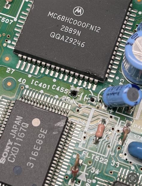 ripped pad can i solder cap lead directly to the leg r askelectronics