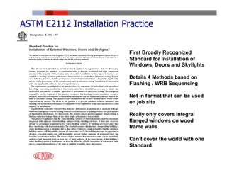 Windows Doors And Roof Penetrations Techniques Risks And Standards