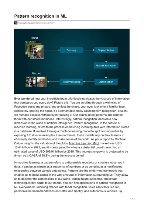 Ppt Pattern Recognition In Ml Powerpoint Presentation Free Download