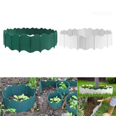 Create Beautiful Borders With Flexible Plastic Garden Edging Panels 20