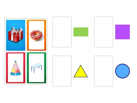 Real Objects With The Basic Shapes Match Up