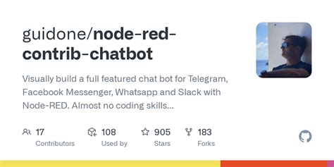 GitHub Guidone Node Red Contrib Chatbot Visually Build A Full Featured Chat For Telegram