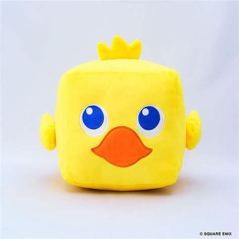 Final Fantasy Cube Plush Toy Chocobo M Size Shopee Philippines