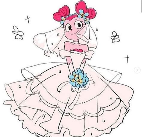 Spinel Wearing A Wedding Dress Gggmow On Twitter Steven Universe Movie Steven