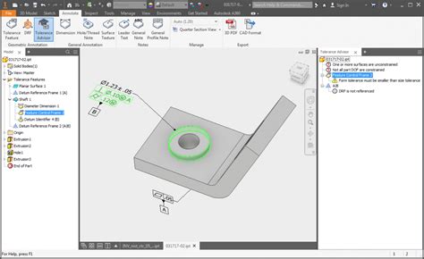More Model Based Definition In Autodesk Inventor Inventor Official Blog