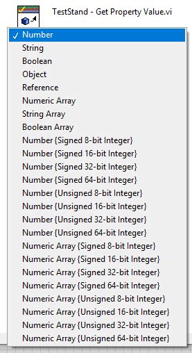 add labview class objects in get property value vi and set property