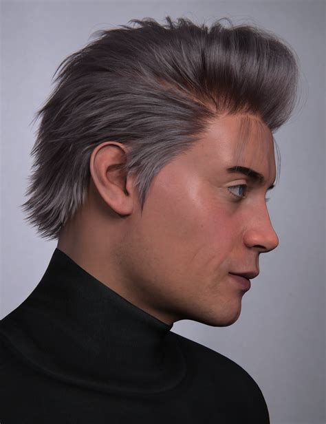 Ak Dauntless Hair For Genesis 9 8 And 8 1 Male Daz 3d