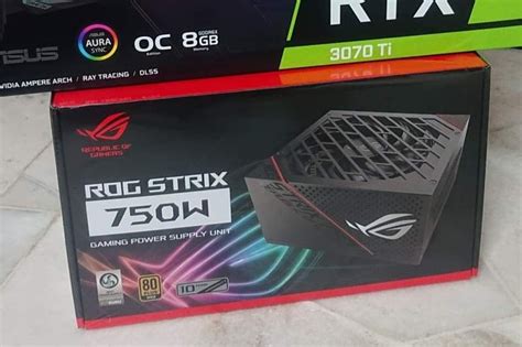 Asus Rog Strix W Psu Power Supply Computers Tech Parts Accessories Other Accessories