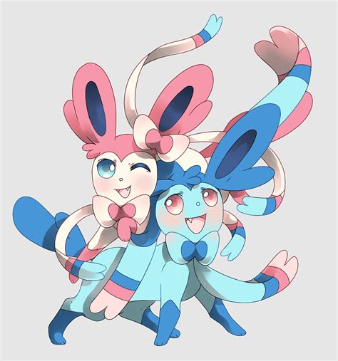 Pokemon X And Y Sylveon And Glaceon Pokemon X And Y Sylveon And Glaceon