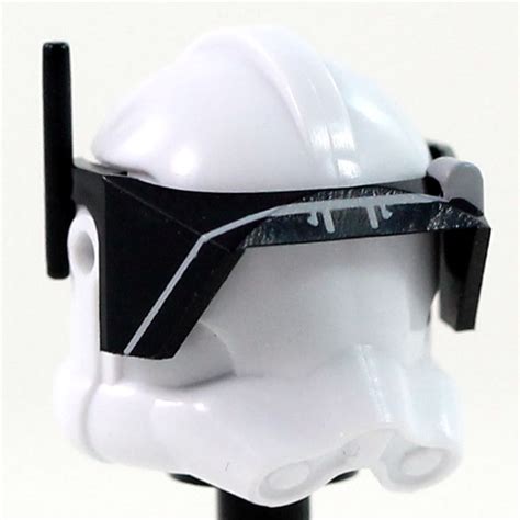 Clone Army Customs Detail Lt Gray Print Black Visor