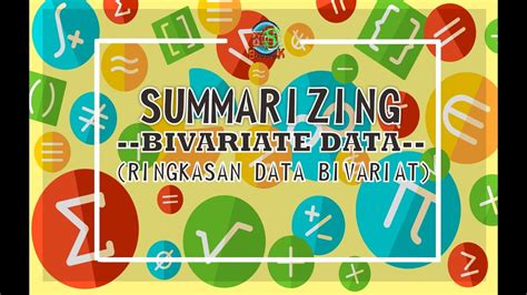 Summarizing Bivariate Data Youtube