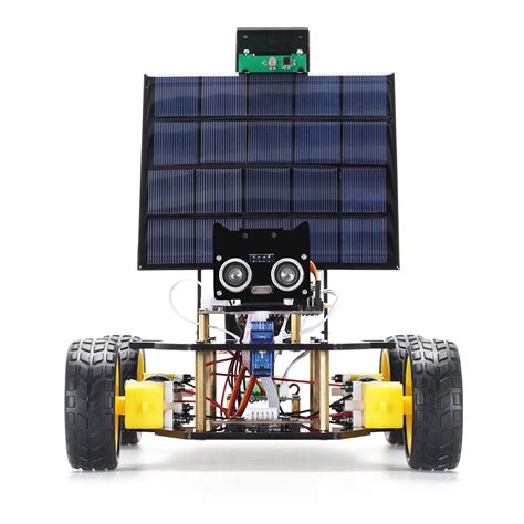 Tscinbuny Automation Robot Car Kit With Solar Charging And App Control