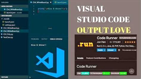 Code Runner Visual Studio Code как пользоваться ⋆ Pro хостинг