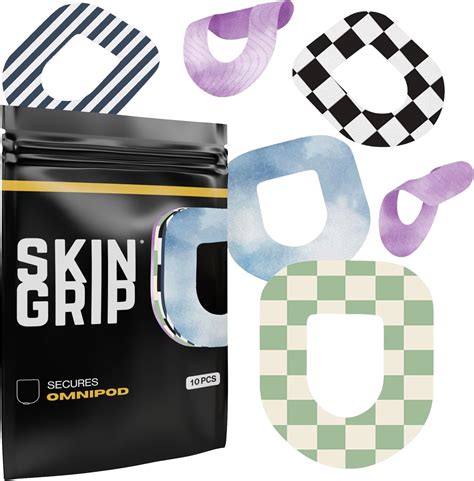Skin Grip Adhesive Patches For Omnipod Insulin Pump