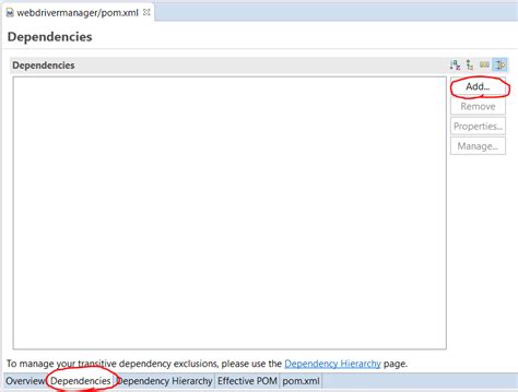 Webdriver Manager With Maven Edgewords Training