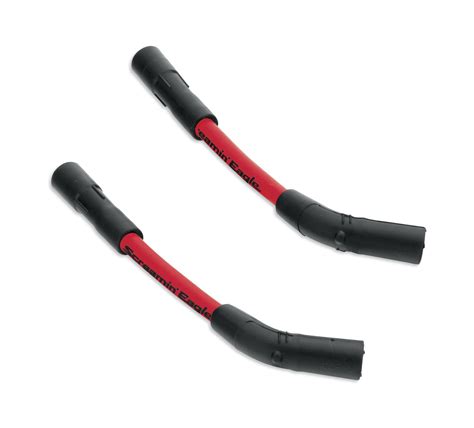 Harley Davidson 10mm Phat Spark Plug Wires Red