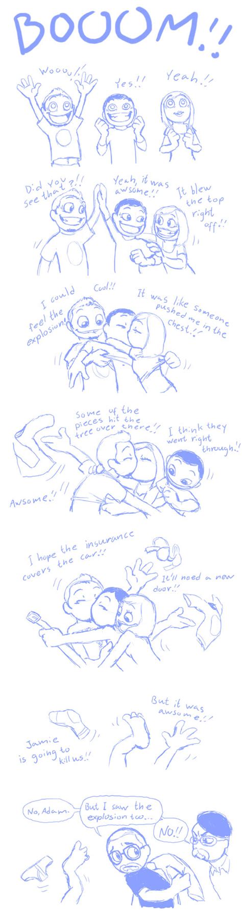 Mythbusters Loves Explosions By Gumon Hentai Foundry