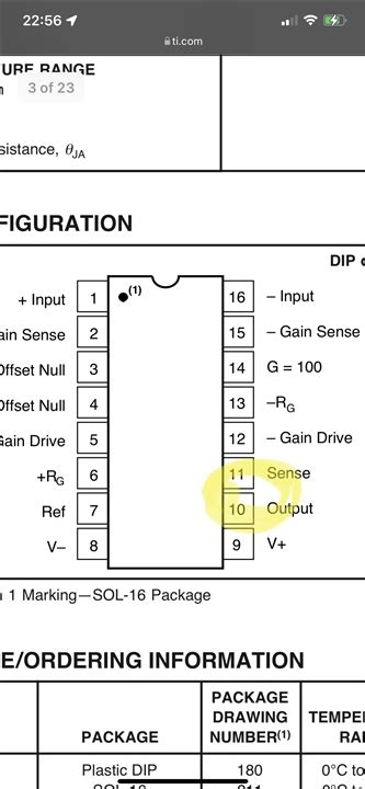 INA Large DC Bias At Output From Op Amplifiers Forum Amplifiers TI E E Support Forums