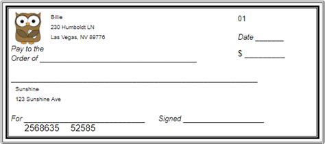 Fun Blank Cheque Template Cardtemplate My Id