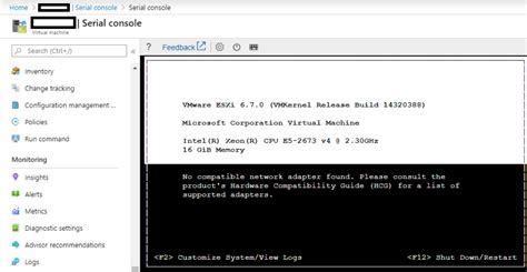 Vm Of Esxi 6 7 0 Doesnt Recognize Network Adapter Microsoft Qanda