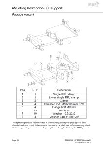 Ericsson W CDMA BBU RRU System Overview