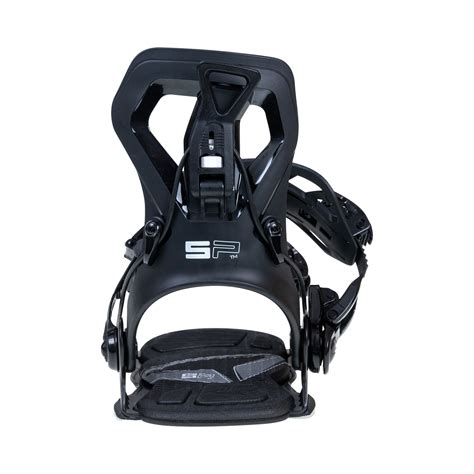 sp core multientry 23 24 snowboard binding shown in black sp bindings