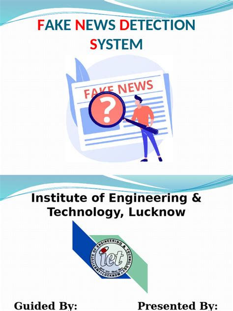 Fake News Detection System Final Pdf