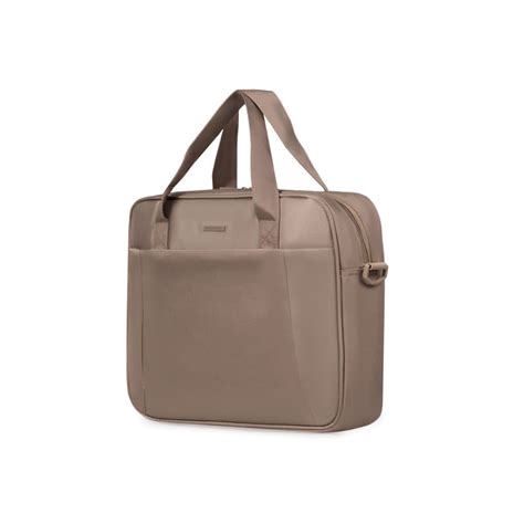 Pasta Feminina Executiva Para Notebook Donna Bege Bagaggio