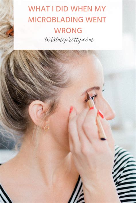 My Eyebrow Routine Concealing Botched Microblading