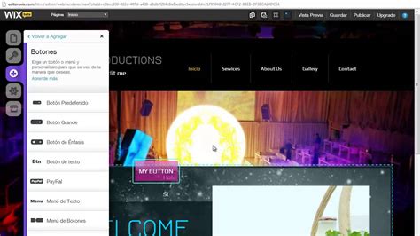 Tutorial De Wix En Html 5 Youtube