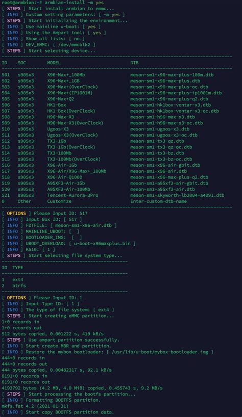 X96max A100 支持写入emmc使用 · Issue 779 · Ophubamlogic S9xxx Armbian · Github