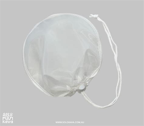 Kava Straining Bag 80 Micronstraditional Brew Solomon Kava