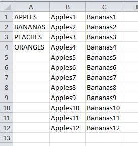 Excel Show List Based On Cell Value Super User