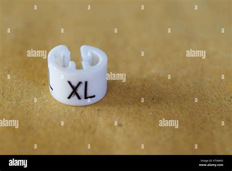 XL Size Tag Stock Photo Alamy