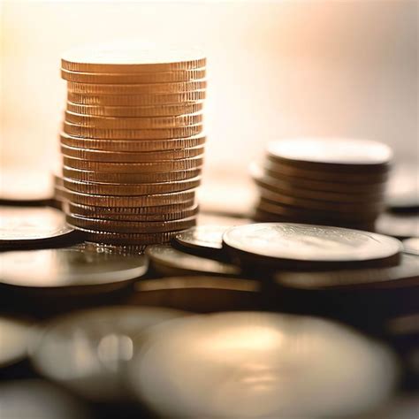 Premium Ai Image Stack Coin Money For Finance And Banking Growth Concept