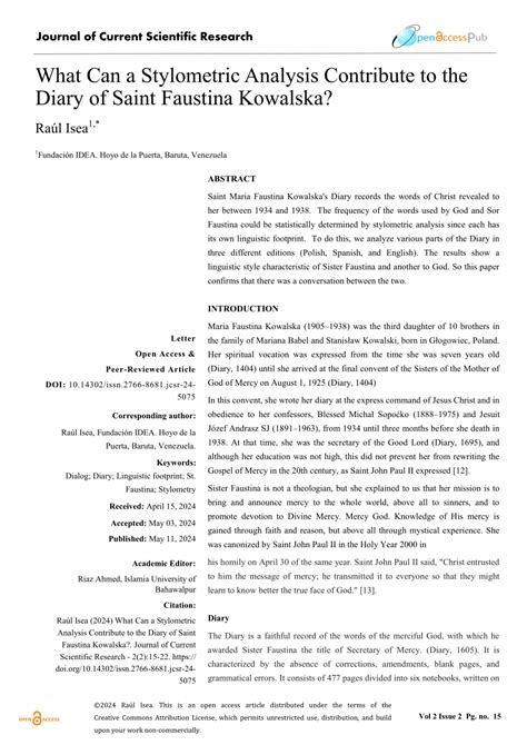 pdf what can a stylometric analysis contribute to the diary of saint