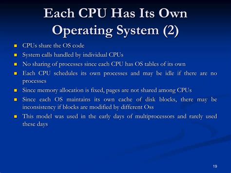 Ppt Chapter 8 1 Multiple Processor Systems Powerpoint Presentation